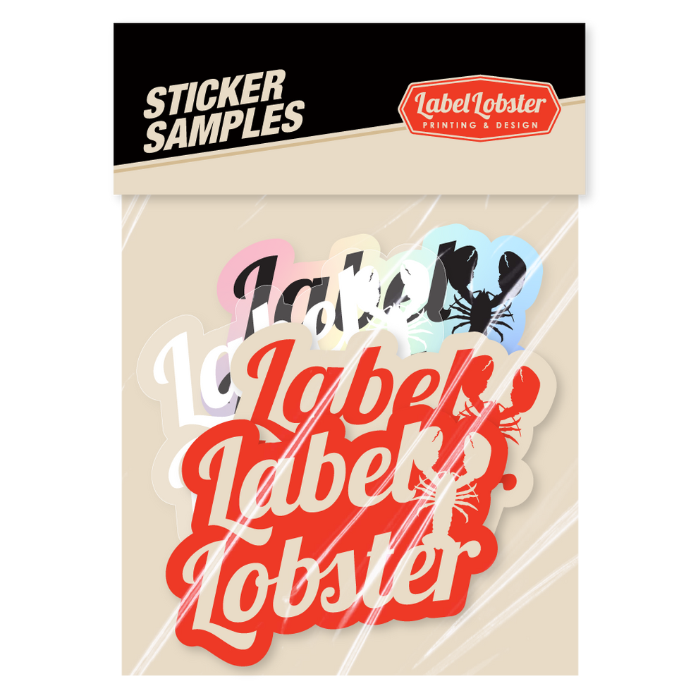 Sticker Sample Pack – Label Lobster